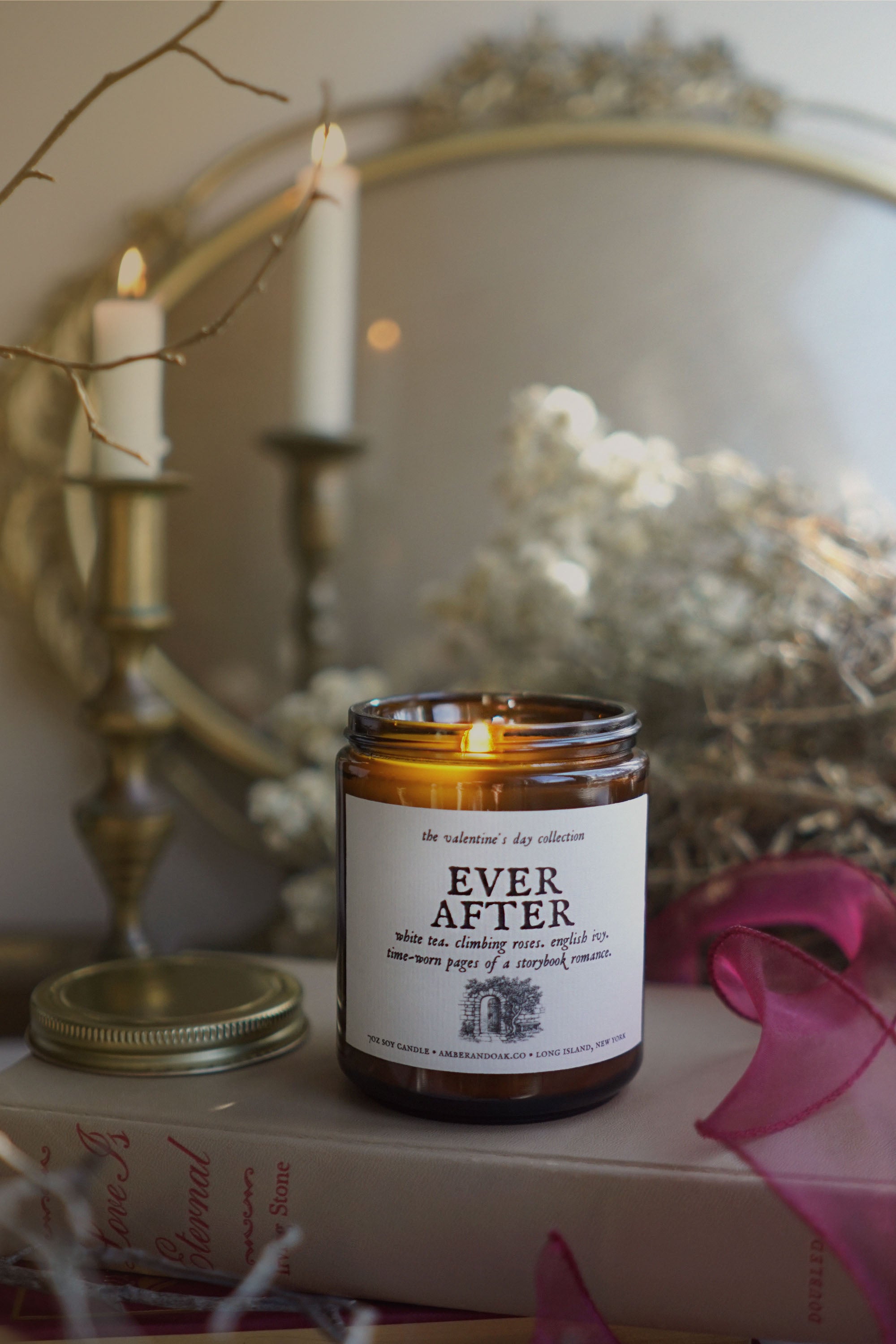 Ever After 7oz Candle – Amber & Oak